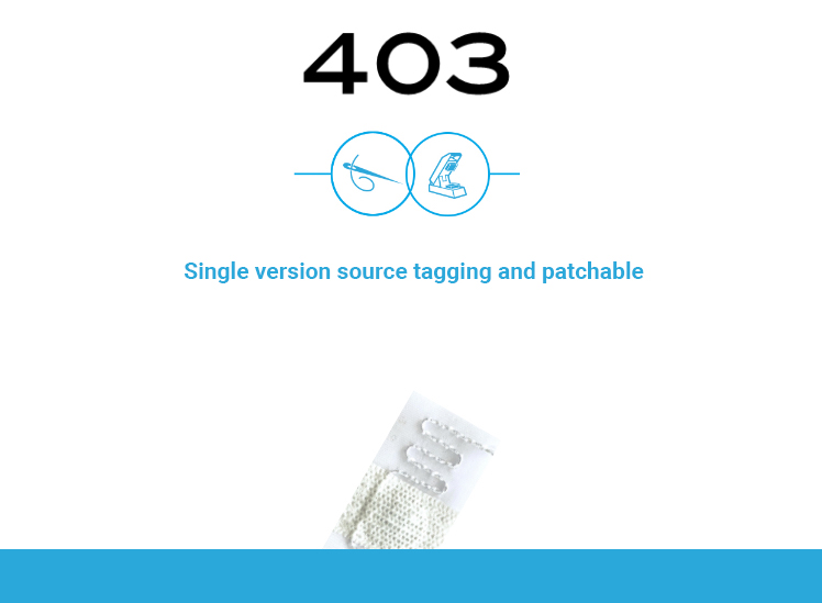 Datamars Textile ID New UHF LaundryChip 401 New Generation Datamars Textile ID New UHF LaundryChip 401 New Generation