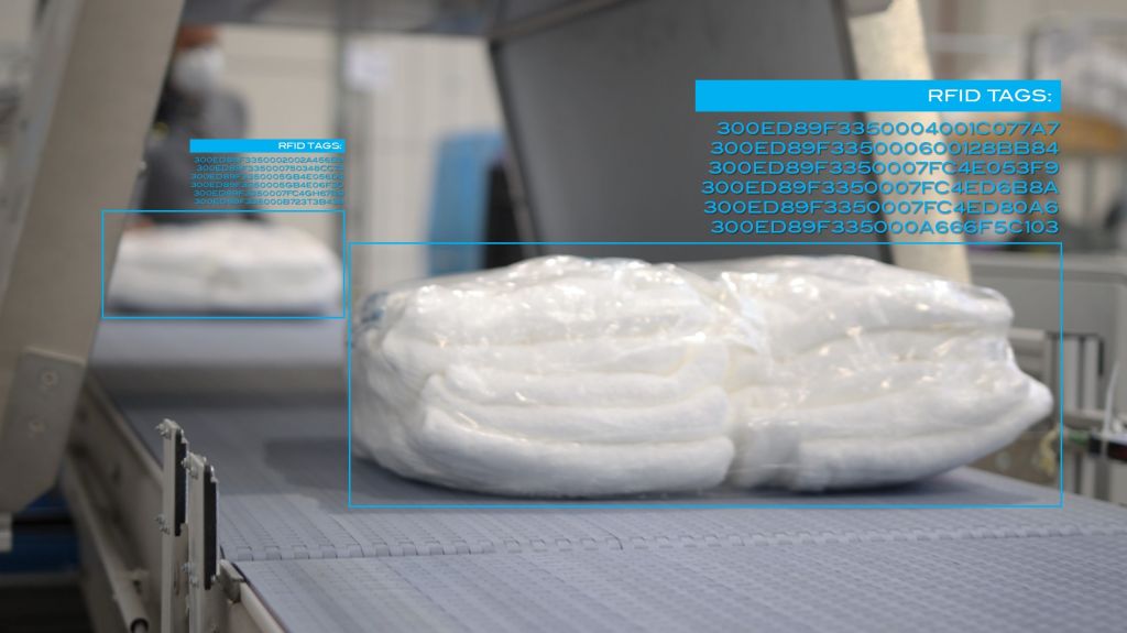 Datamars RFAID _ UHF open tunnel _ tags reading - Datamars | Textile ID