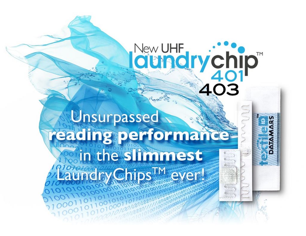 Datamars | Textile ID - New UHF LaundryChip 401, new generation